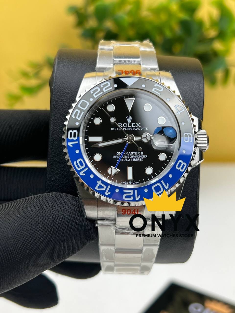 Rolex GMT Master II Batman 40mm - Automatic Movement - Onyx Store
