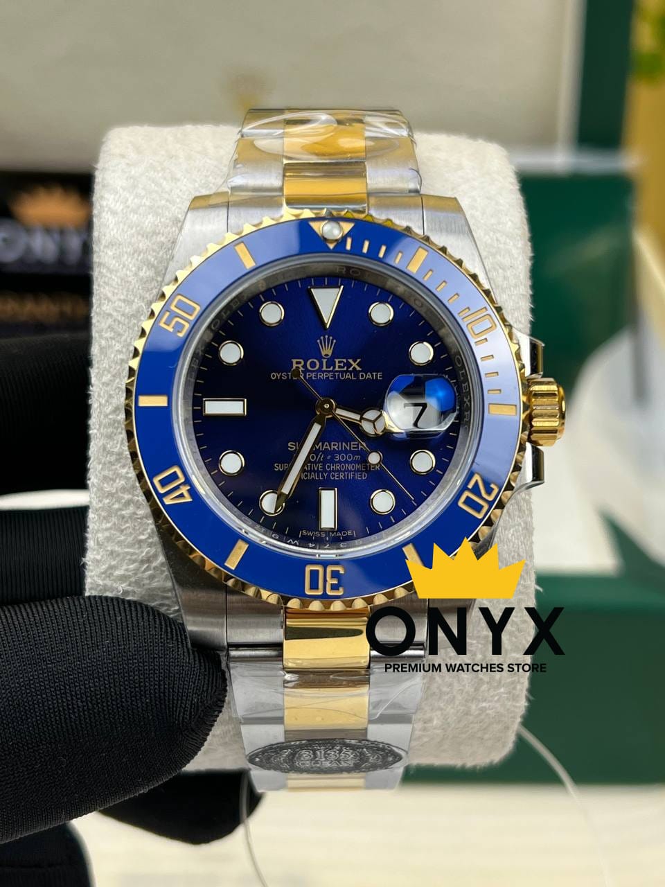 Rolex Submariner Bluesy Blue Dial, Swiss ETA 3135 Movement - Onyx Store