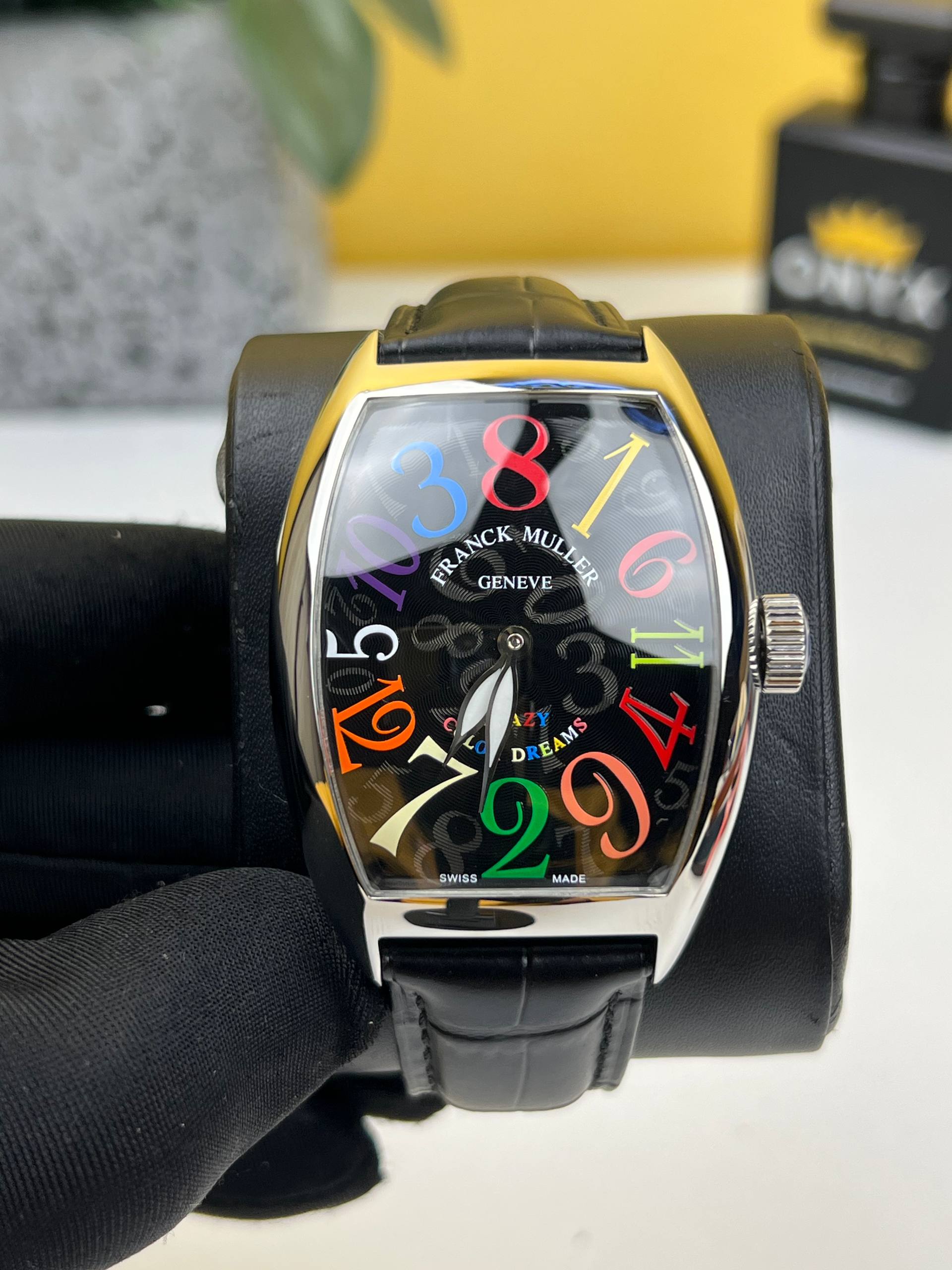 Franck Muller Crazy Hours Color Dream 39mm - Automatic - Onyx Store